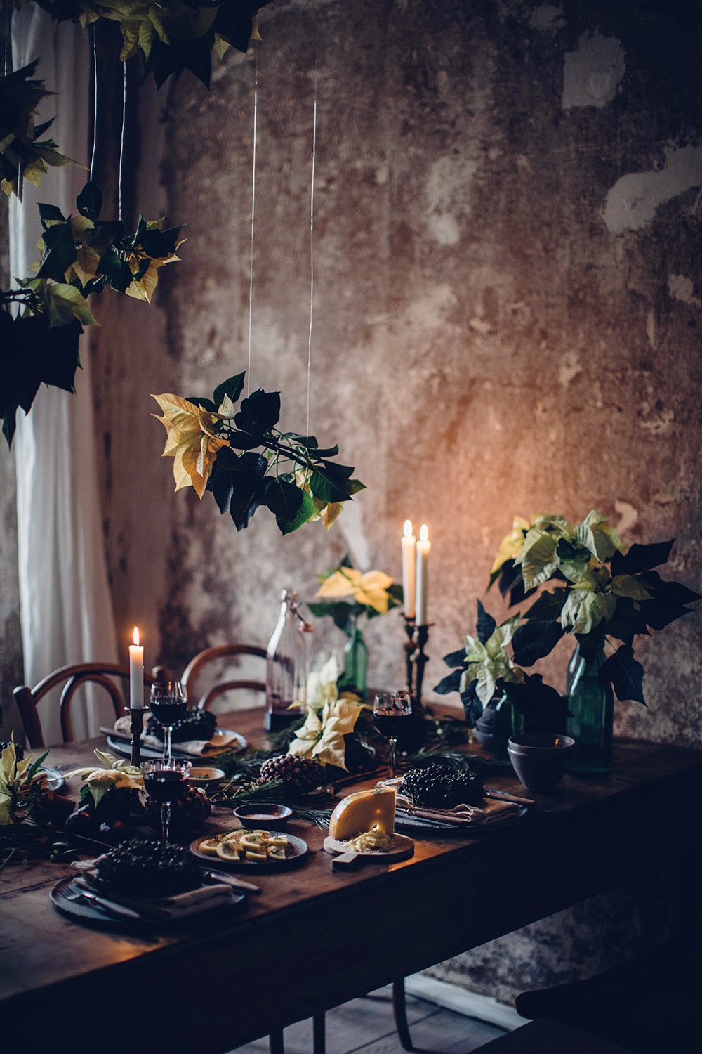 Christmas Dinner with Mushroom Risotto and roasted Pumpkin - Our Food ...