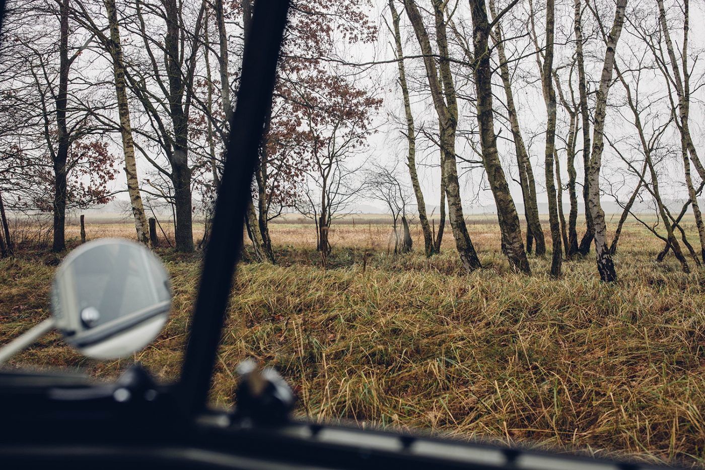 A foggy autumn day and a road trip with an old VW T1 bus - Our Food Stories