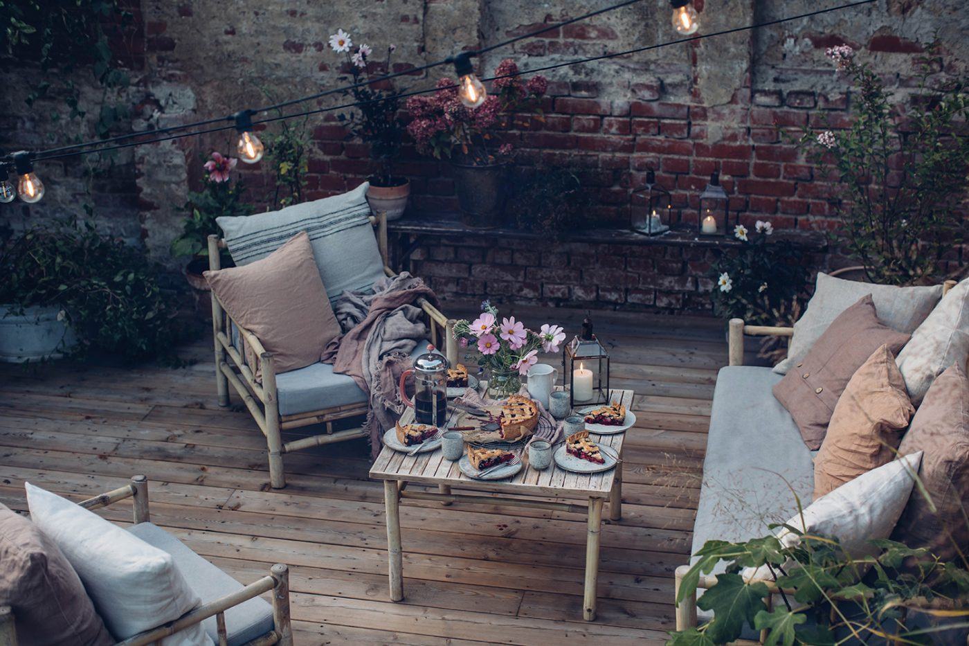 Our new Terrace in the Countryside - Our Food Stories