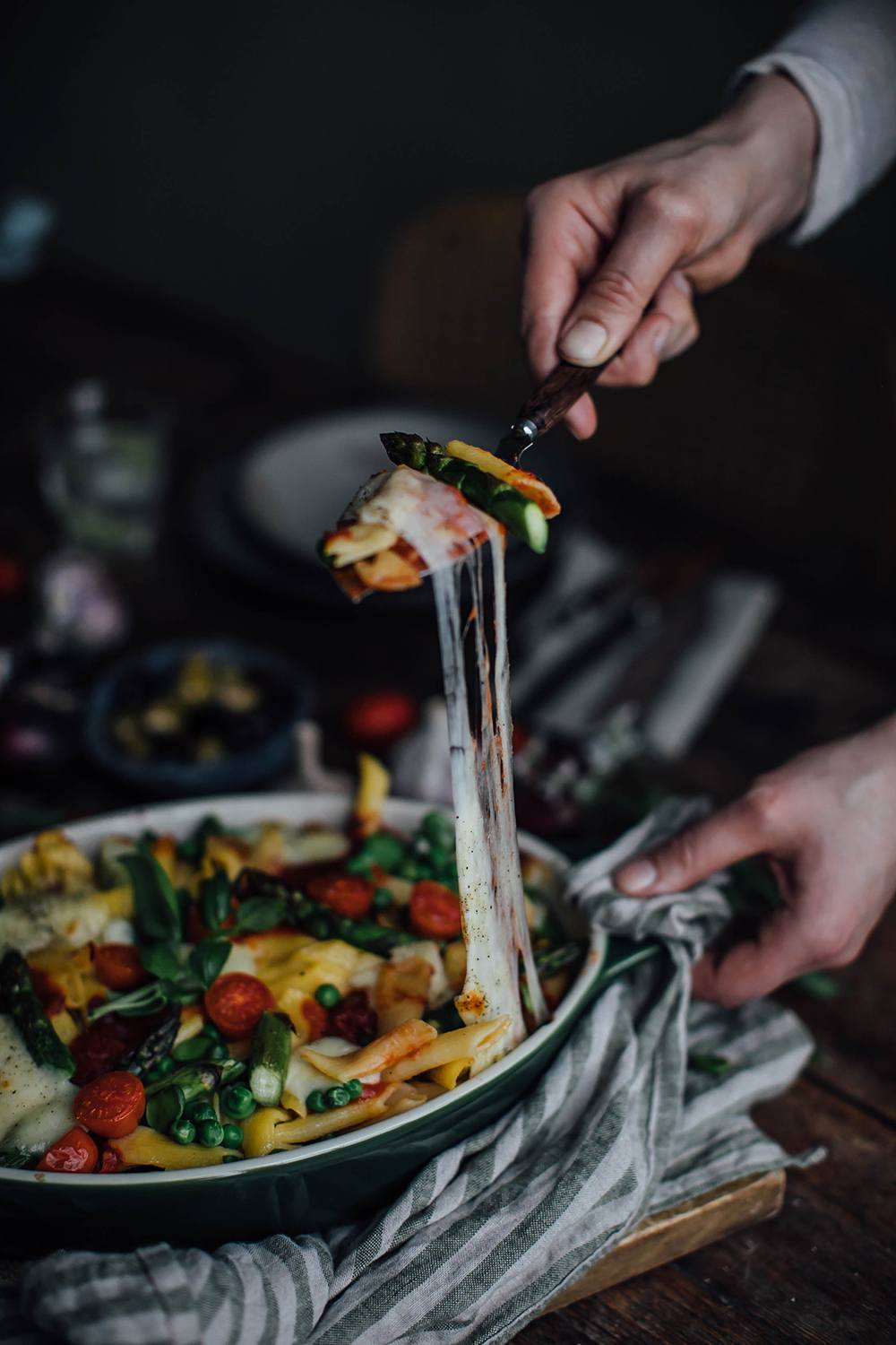 Gluten-free Spring Pasta with Pomi Tomato Sauce & Vegetables - Our Food ...