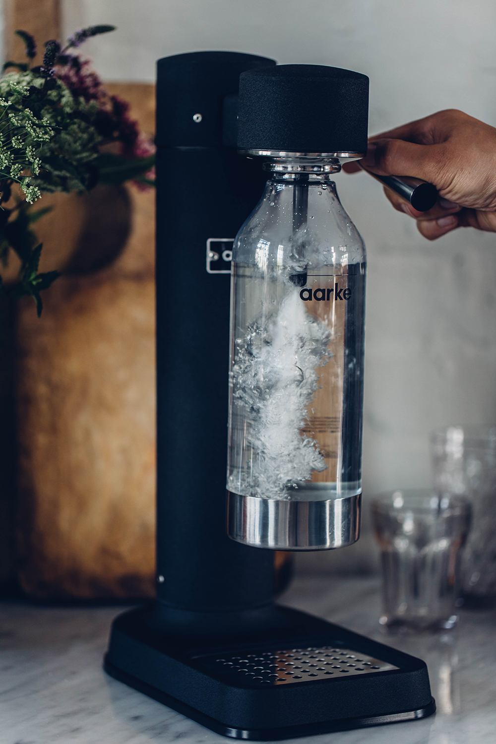 The most beautiful Sparkling Water Maker by Aarke - Our Food Stories