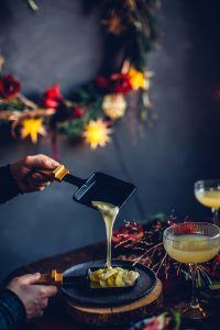 Cozy Raclette with Le Rustique Cheese, Potato Gratin and Stuffed ...