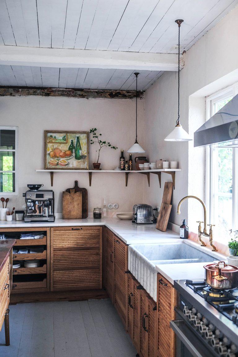 Our Kitchen in Sweden - The Devol Haberdasher Kitchen - Our Food Stories