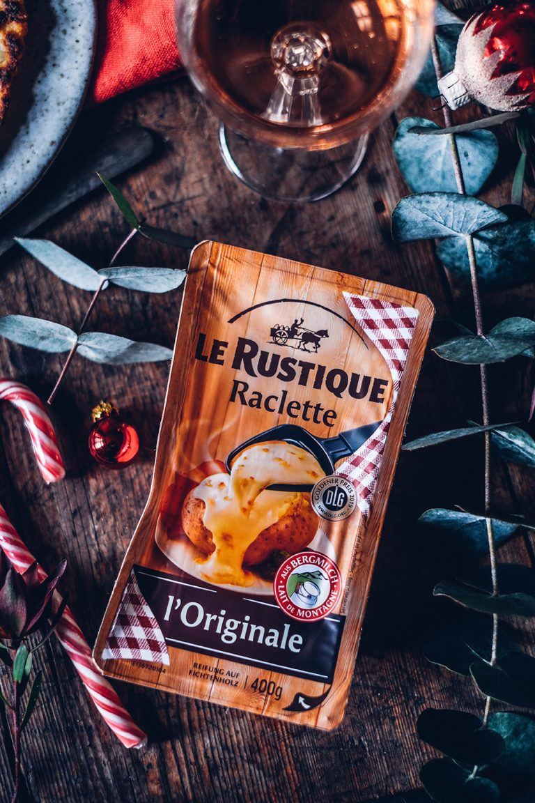 Vegetarian Christmas Raclette with Le Rustique Cheese - Our Food Stories