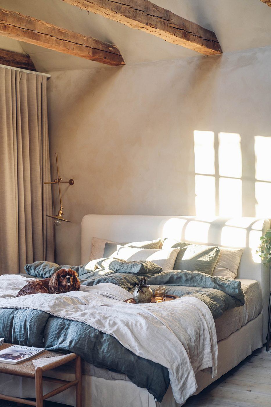 Our Countryside Bedroom with Our New Cozy Bed from Fennobed - Our Food ...