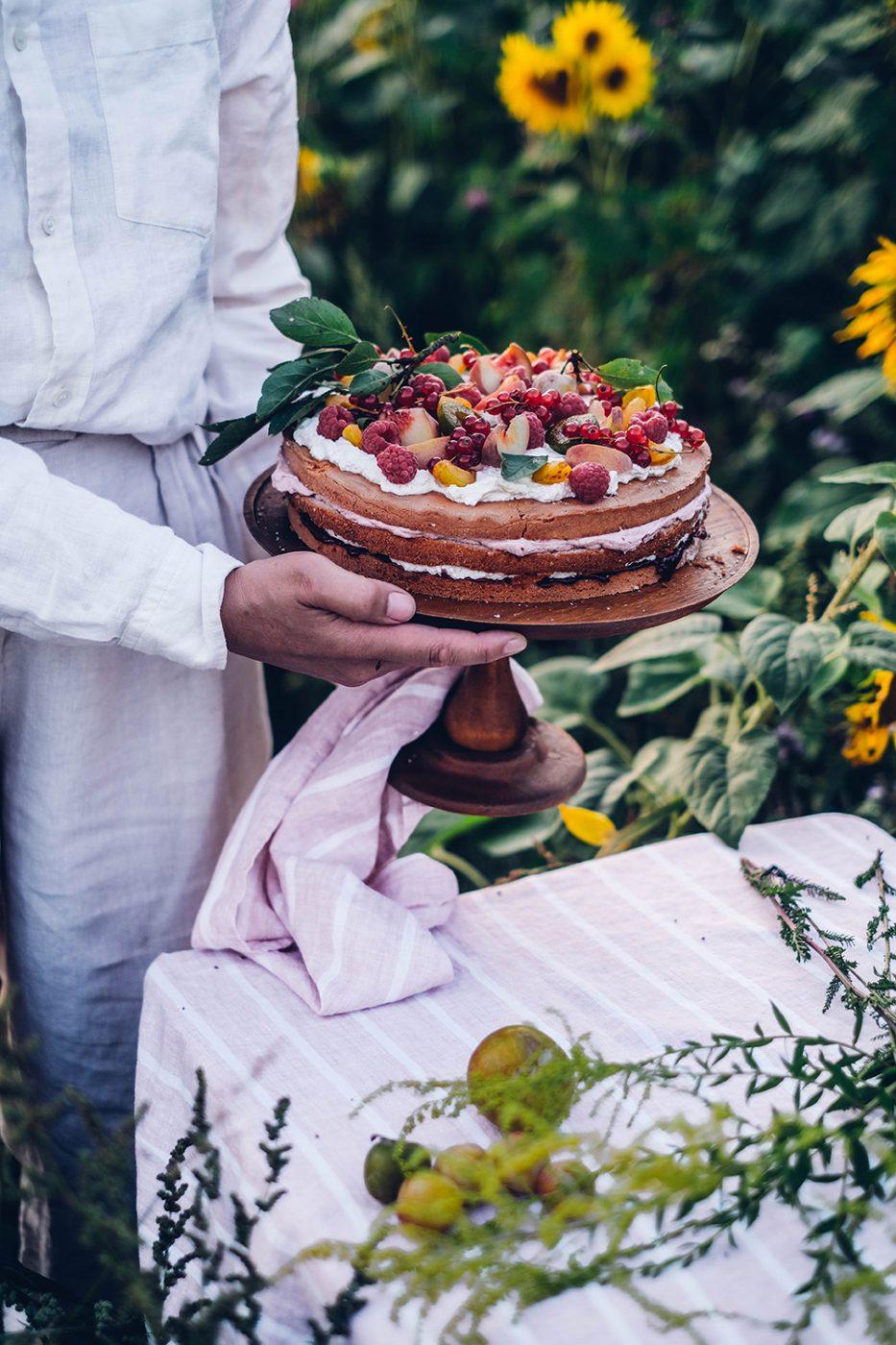Summer Gathering in a Field of Sunflowers - Our Food Stories