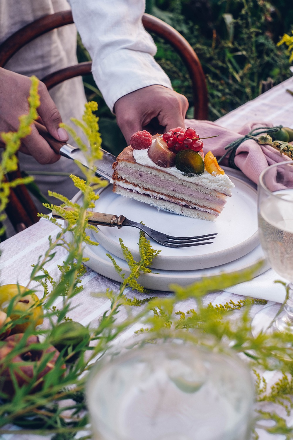 Summer Gathering in a Field of Sunflowers - Our Food Stories
