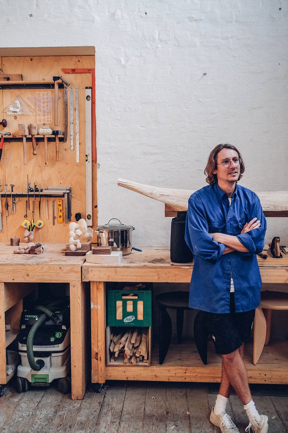 Studio Tour at Nicholas Shurey & Benjamin Ahearn's Studio in Copenhagen ...