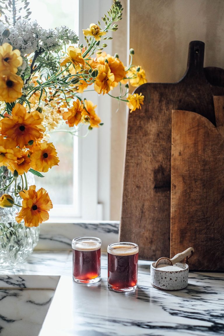 Morning Coffee in the Kitchen - Our Food Stories