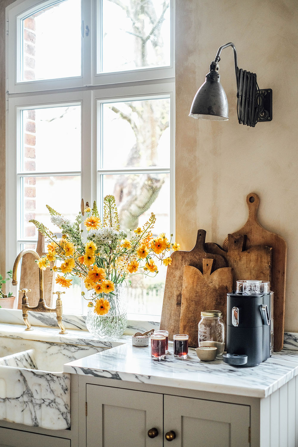 Morning Coffee in the Kitchen - Our Food Stories